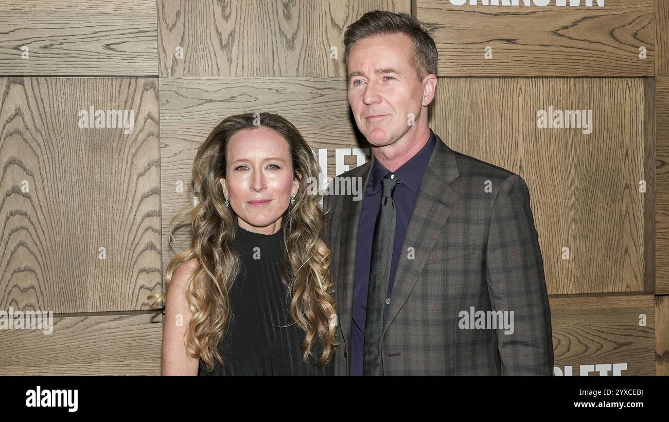 NEW YORK, NEW YORK - DECEMBER 13, 2024: (L-R) Shauna Robertson and ...