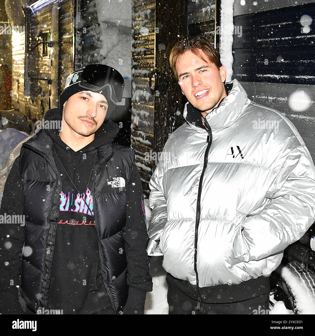 Loud Luxury - Andrew Fedyk and Joe Depace pose backstage during the ...