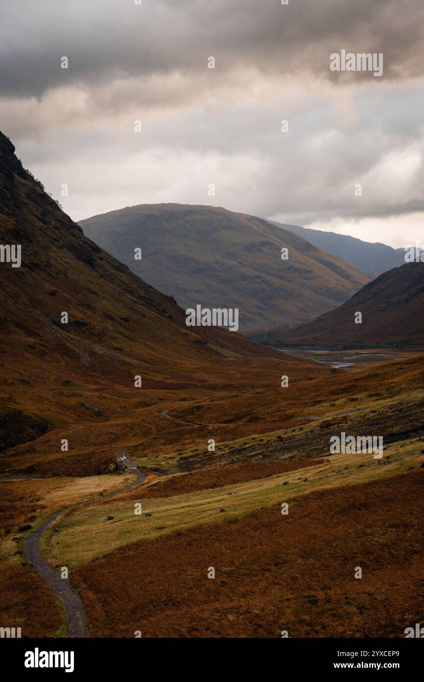 The beautiful nature of the Scottish Highlands Stock Photo - Alamy