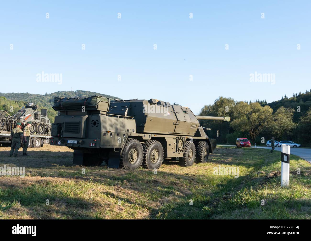 Zuzana 2 155 mm Gun Howitzer Stock Photo - Alamy