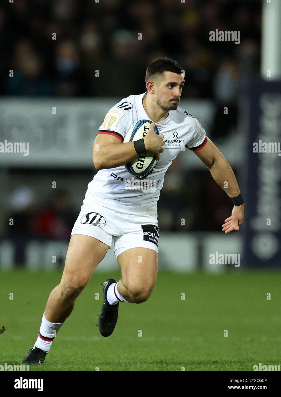 Stade Toulousain's Thomas Romos during the Investec Champions Cup match ...