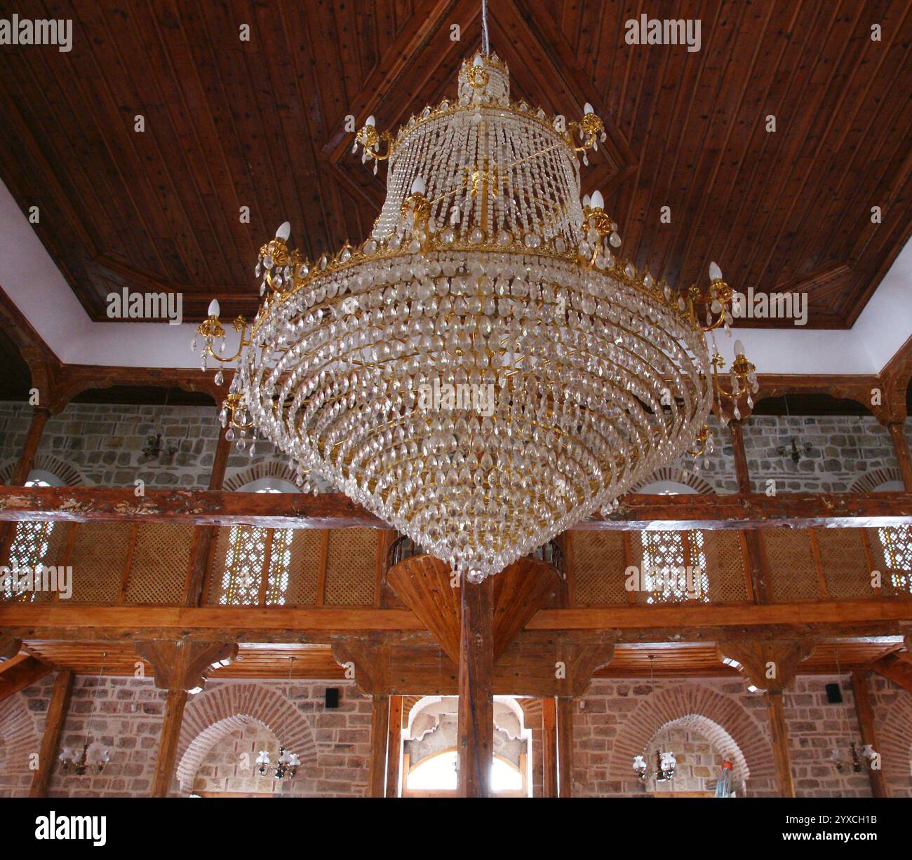 Alaaddin Mosque, located in Beypazari, Ankara, Turkey, was built during ...