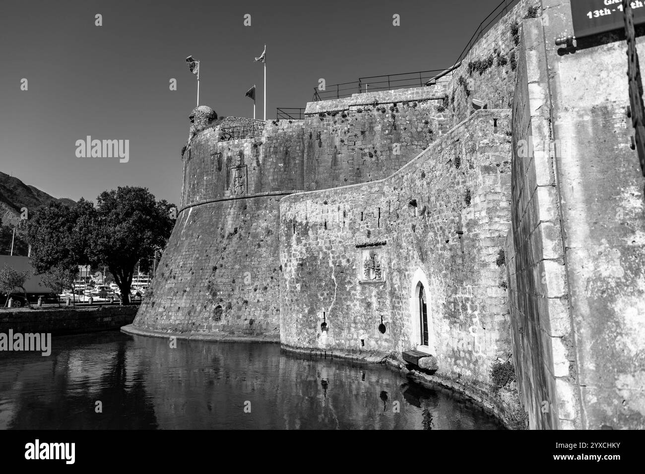 Old byzantine fortification Black and White Stock Photos & Images - Alamy
