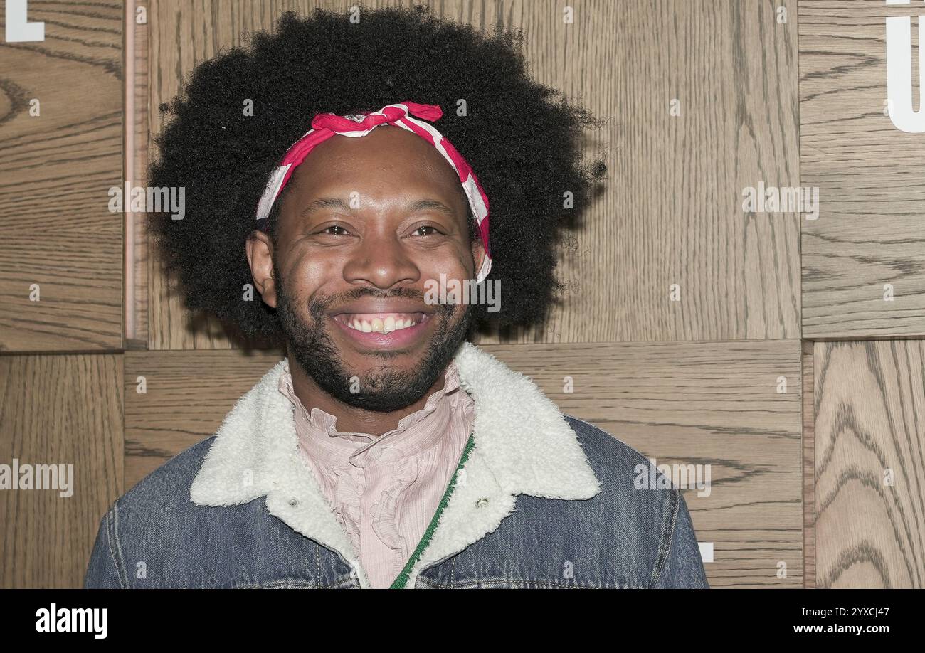 NEW YORK, NEW YORK - DECEMBER 13, 2024: Jeremy O. Harris attends the ...