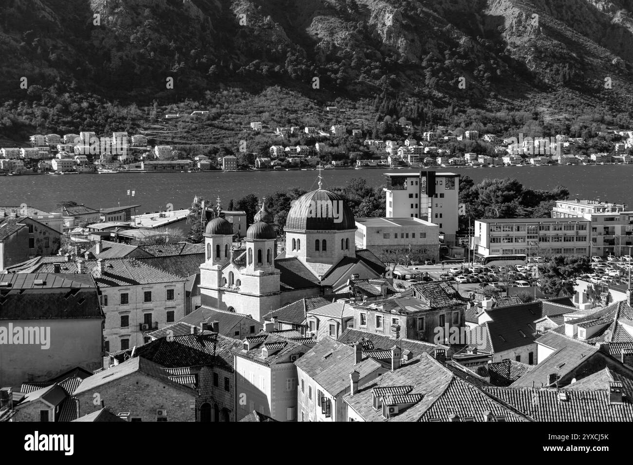 Kotor, Montenegro - FEB 14, 2024: The Church of St. Nicholas is a ...