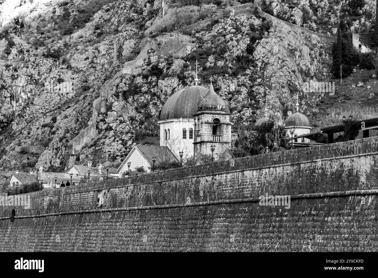 Kotor, Montenegro - FEB 14, 2024: The Church of St. Nicholas is a ...