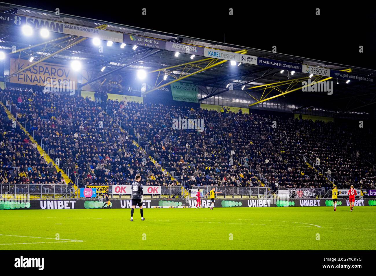 BREDA, NETHERLANDS - DECEMBER 15: Fans and Supporters of NAC Breda ...