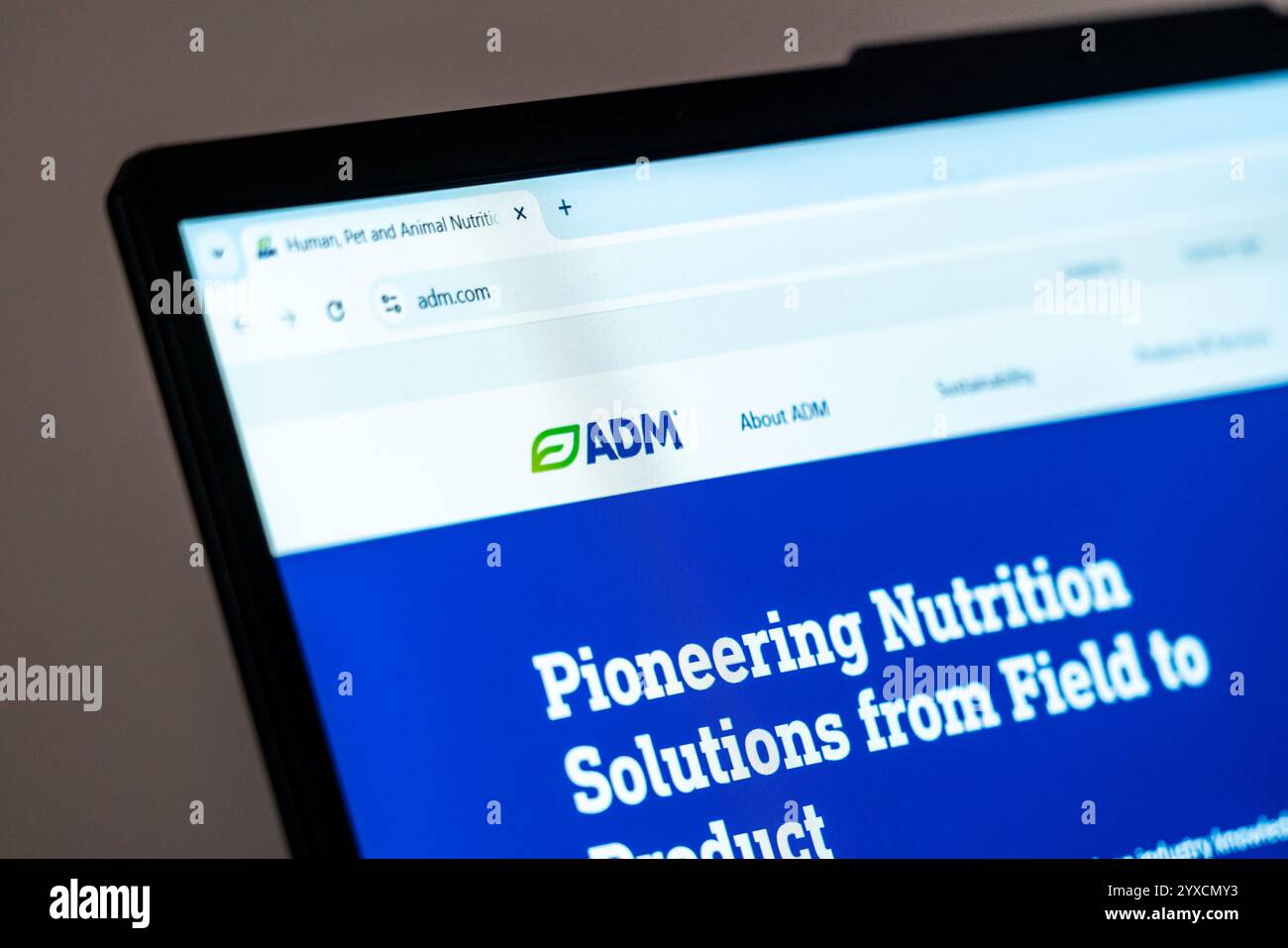 Adm business company logo hi-res stock photography and images - Alamy