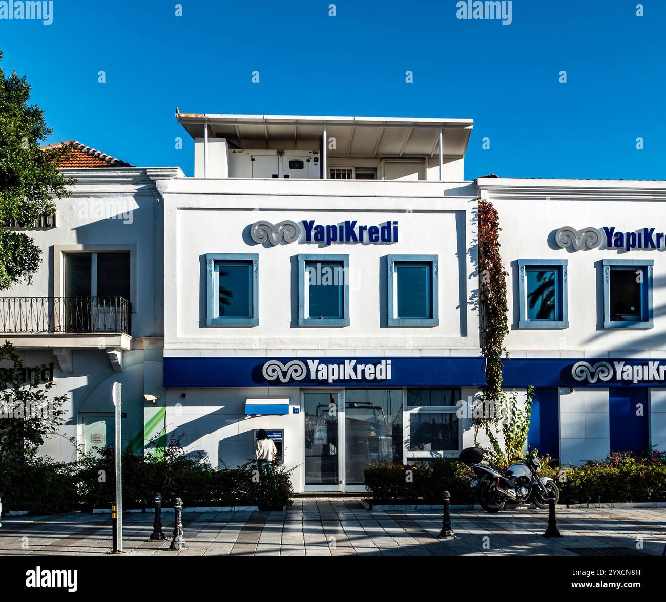 A branch of Yapi Kredi the fourth largest Turkish Bank in Bodrum ...