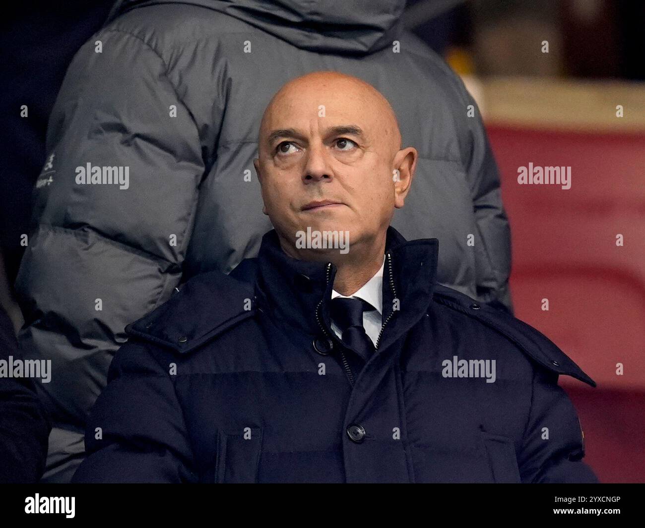 Tottenham Hotspur chairman Daniel Levy during the Premier League match ...