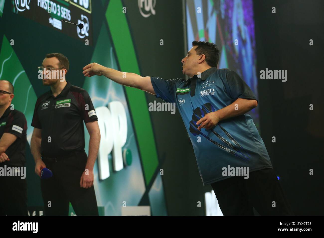 Alexandra Palace, London, UK. 15th Dec, 2024. 2024/25 PDC Paddy Power ...