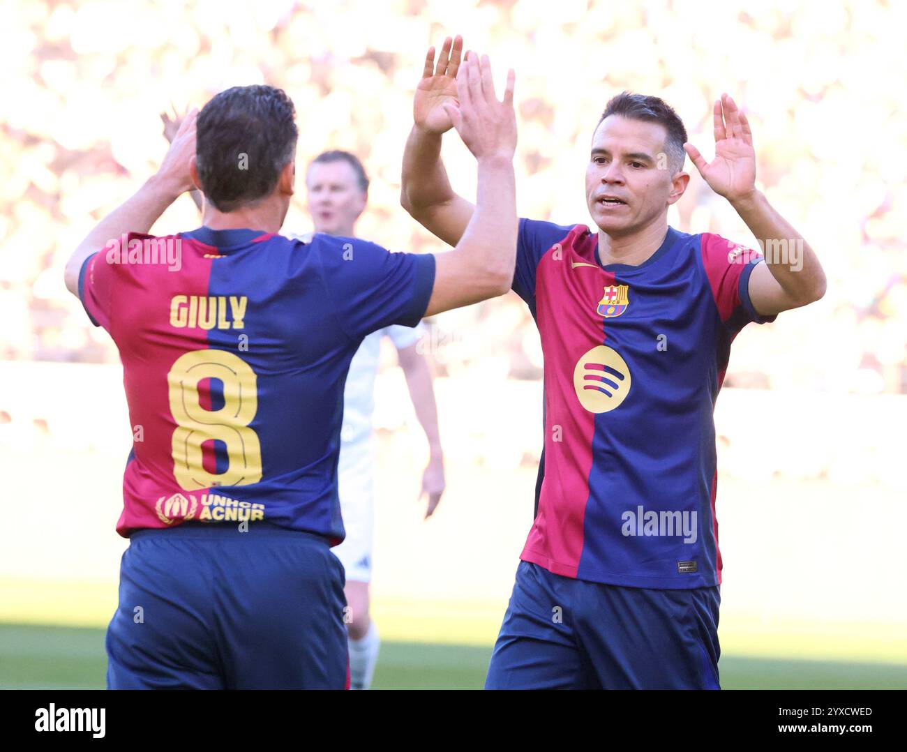 Tokyo, Japan. 15th Dec, 2024. Former FC Barcelona player Javier Saviola ...