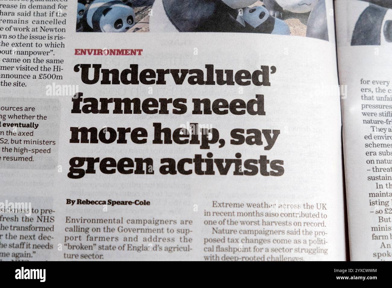 'Undervalued' farmers need more help, say green activists' i newspaper ...
