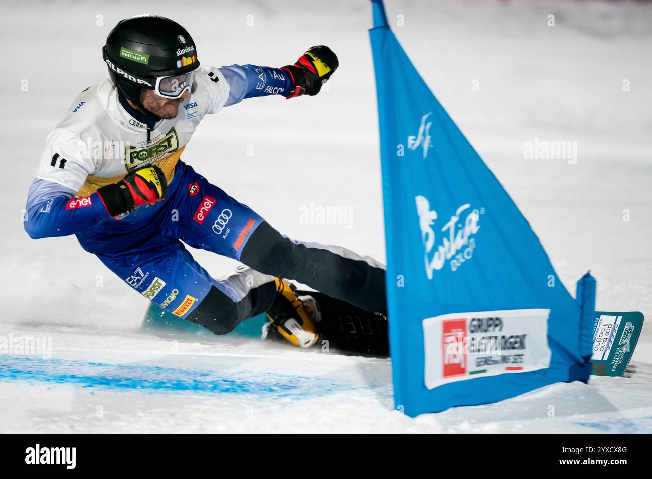 MARCH Aaron of Italy competing in the Visa Fis Snowboard World Cup 2025 ...