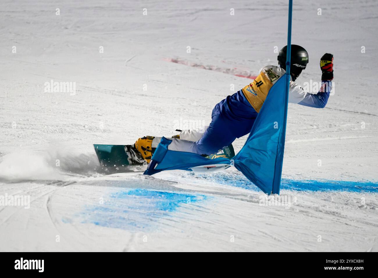 MARCH Aaron of Italy competing in the Visa Fis Snowboard World Cup 2025 ...