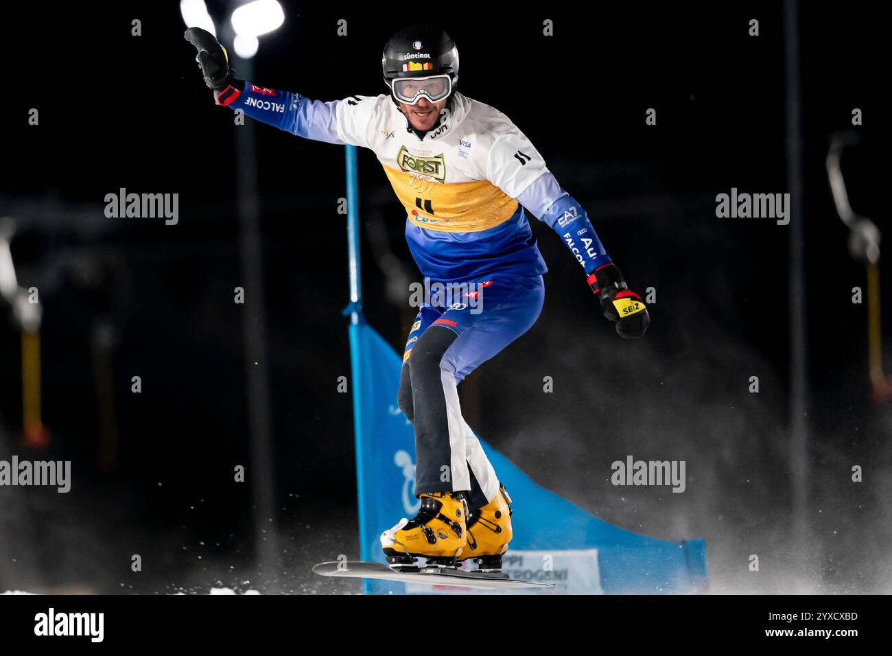 MARCH Aaron of Italy competing in the Visa Fis Snowboard World Cup 2025 ...