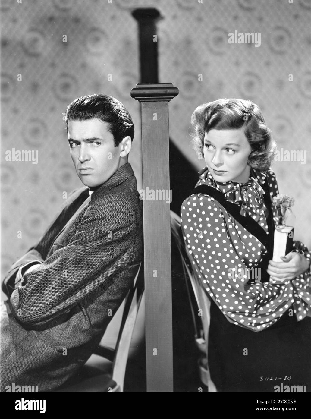 A Publicity Portrait of JAMES STEWART as Alfred Kralik and MARGARET ...