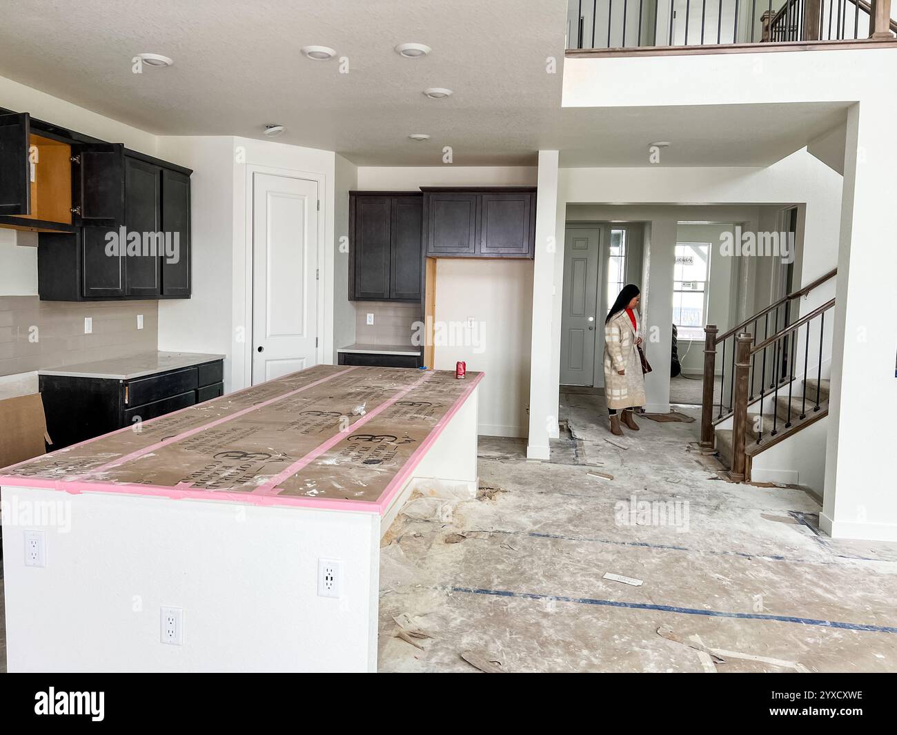 Unfinished modern kitchen interior hi-res stock photography and images ...
