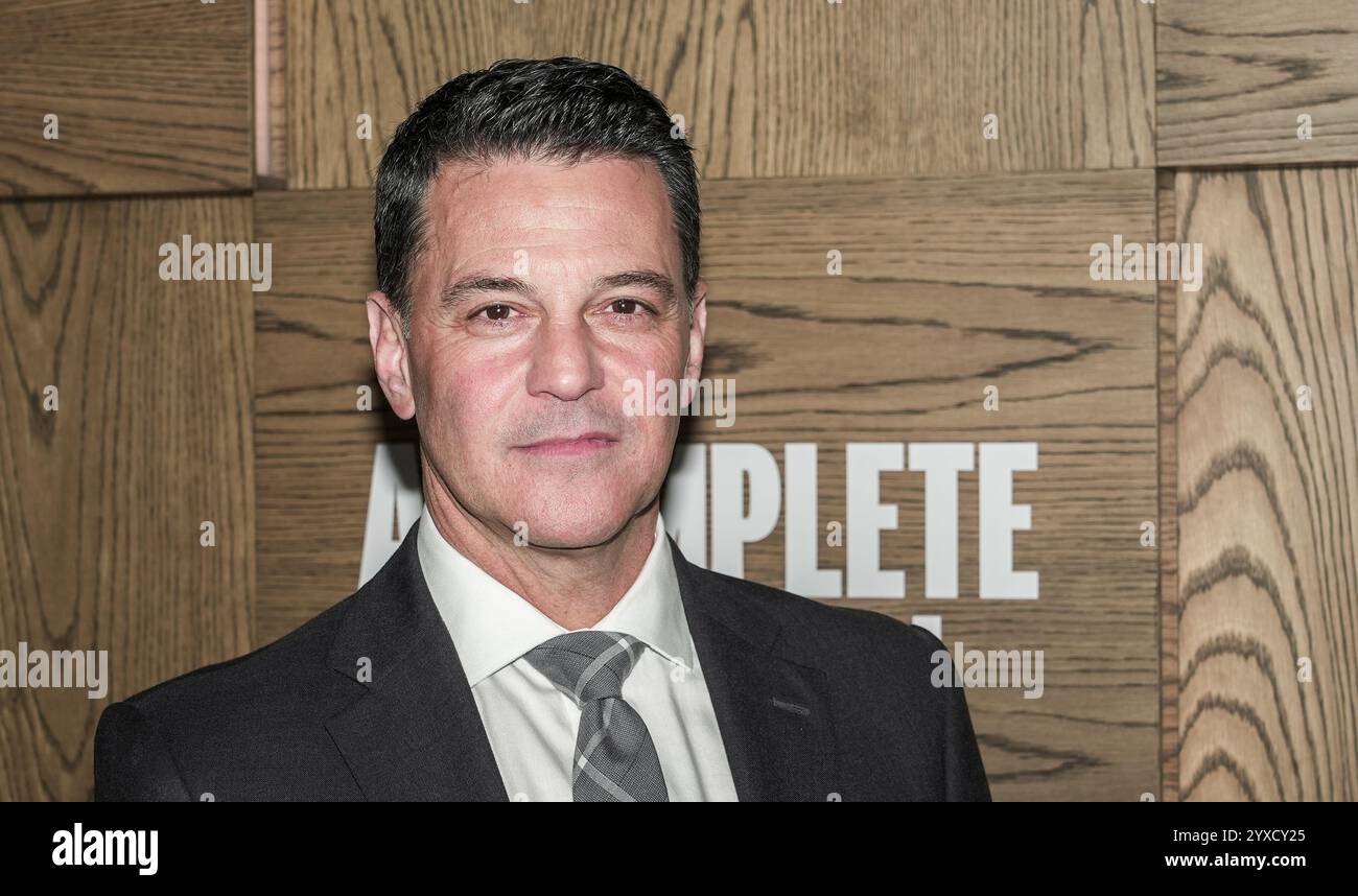 NEW YORK, NEW YORK - DECEMBER 13, 2024: David Basche attends the ...