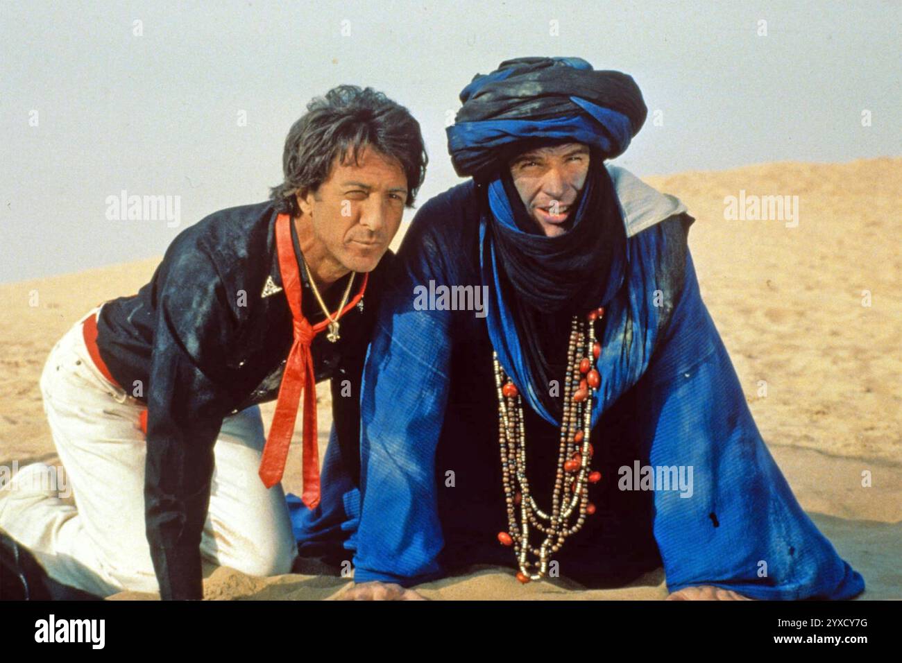 ISHTAR 1987 Columbia Pictures film with Dustin Hoffman at left and ...