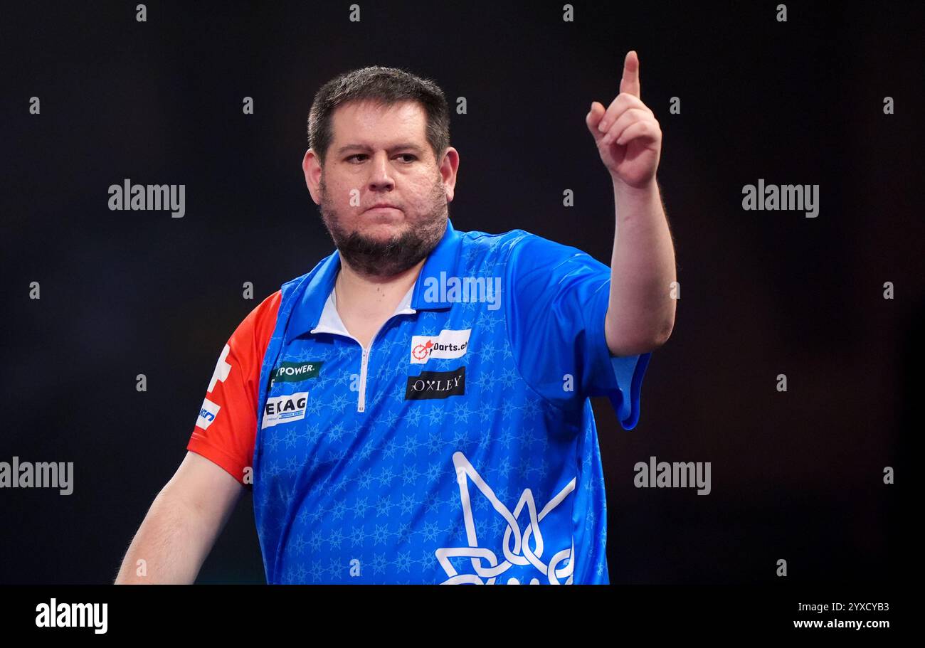 Stefan Bellmont celebrates during his first round match against ...