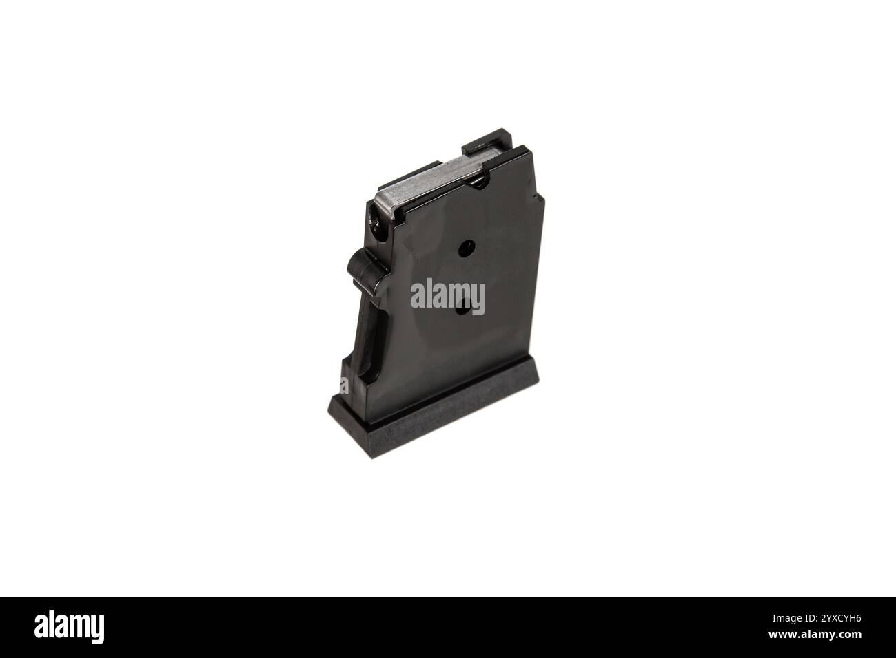 .22lr rifle magazine isolated on white background Stock Photo - Alamy