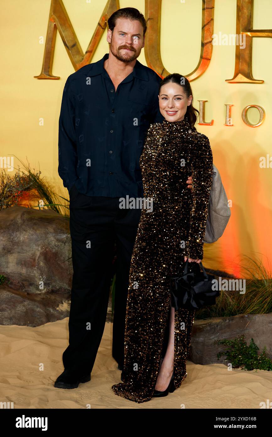 London, UK. 11th Dec, 2024. Ryan Libbey and Louise Thompson attend the ...