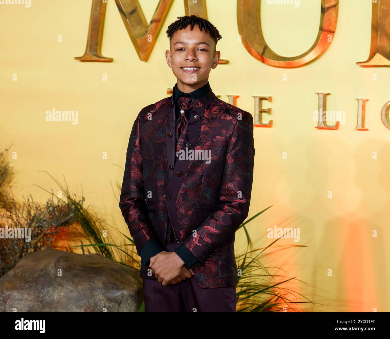 London, UK. 11th Dec, 2024. Theo Somolu attends the Mufasa, The Lion ...