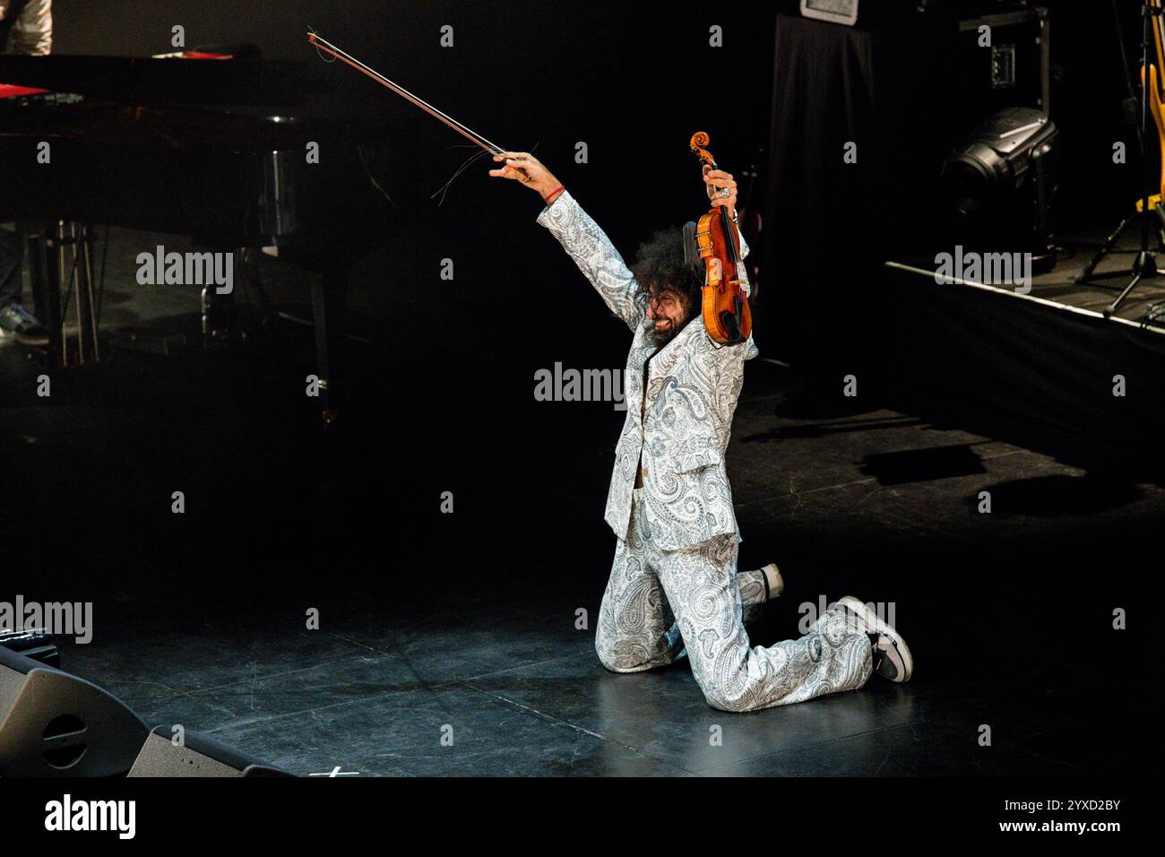 San Sebastian, Spain. 15th December 2024. Armenian violinist Ara ...