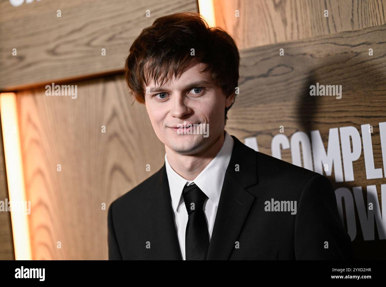 Charlie Tahan attends the premiere of "A Complete Unknown" at the SVA ...