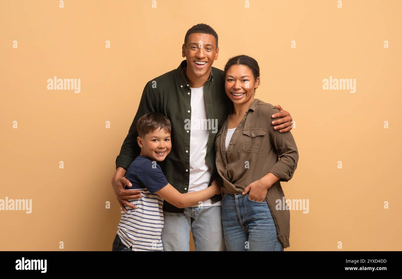 Family togetherness shines through in joyful moment of love and ...