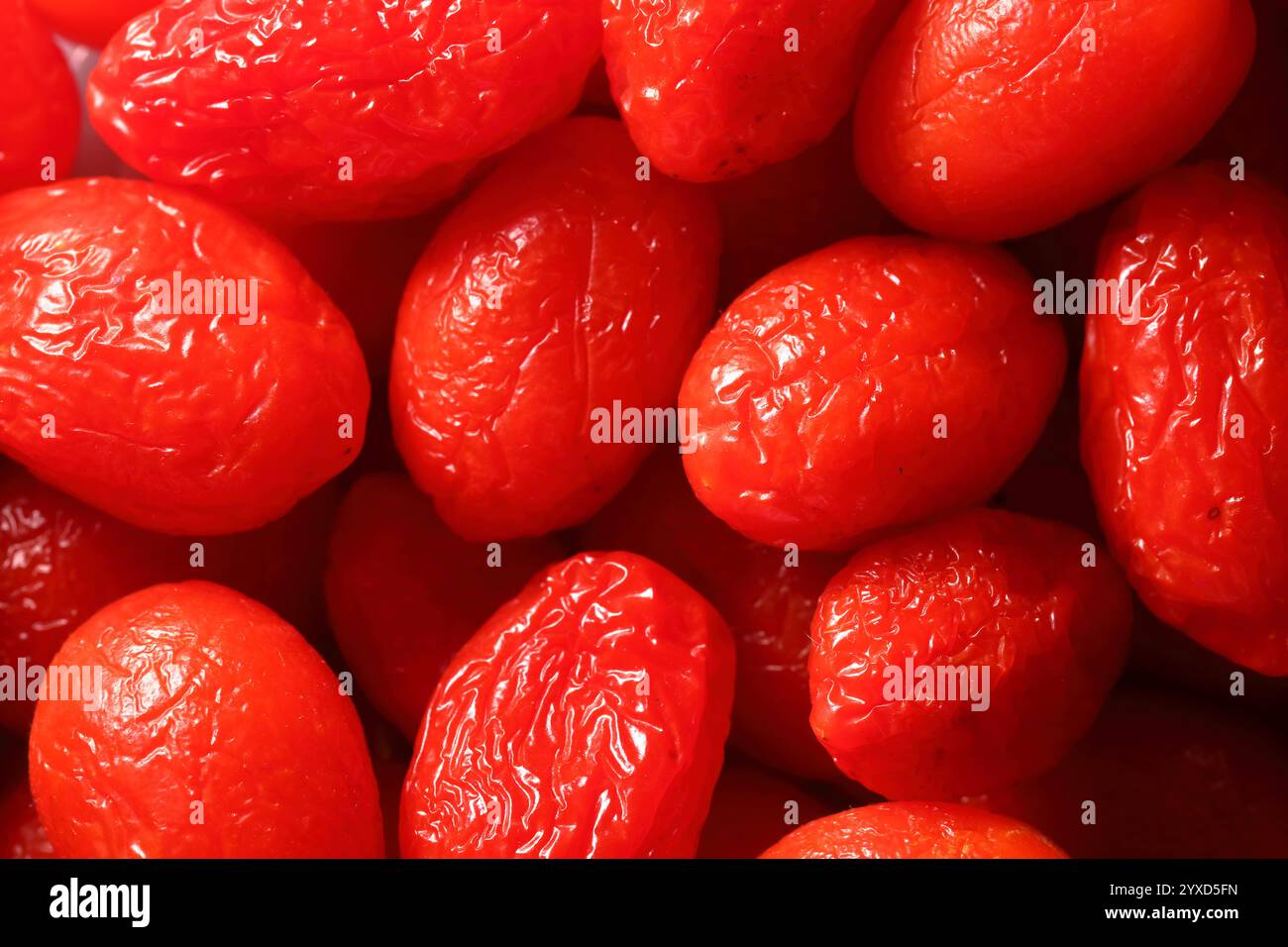 Wrinkled Strawberry Tomatoes: A Natural Metaphor for Aging Skin. dark ...