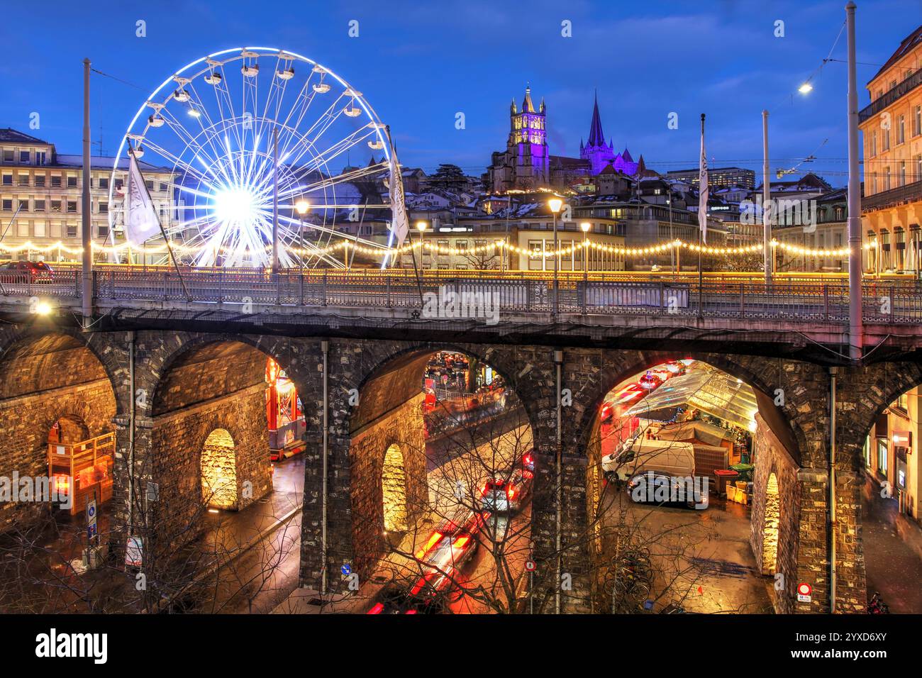 Bo Noel is how the local refer to the Christmas Market in Lausanne ...