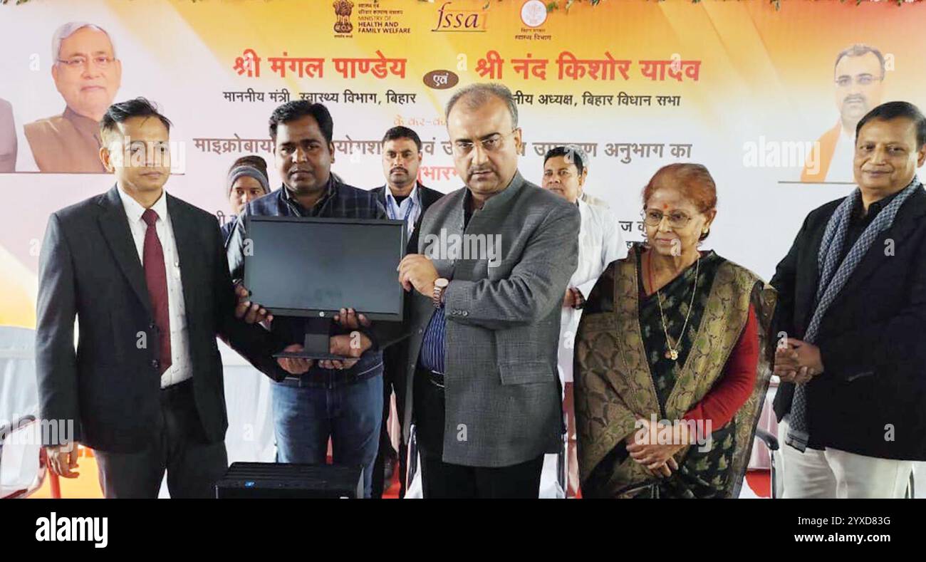 Patna, India. 15th Dec, 2024. PATNA, INDIA - DECEMBER 15: Bihar Health ...