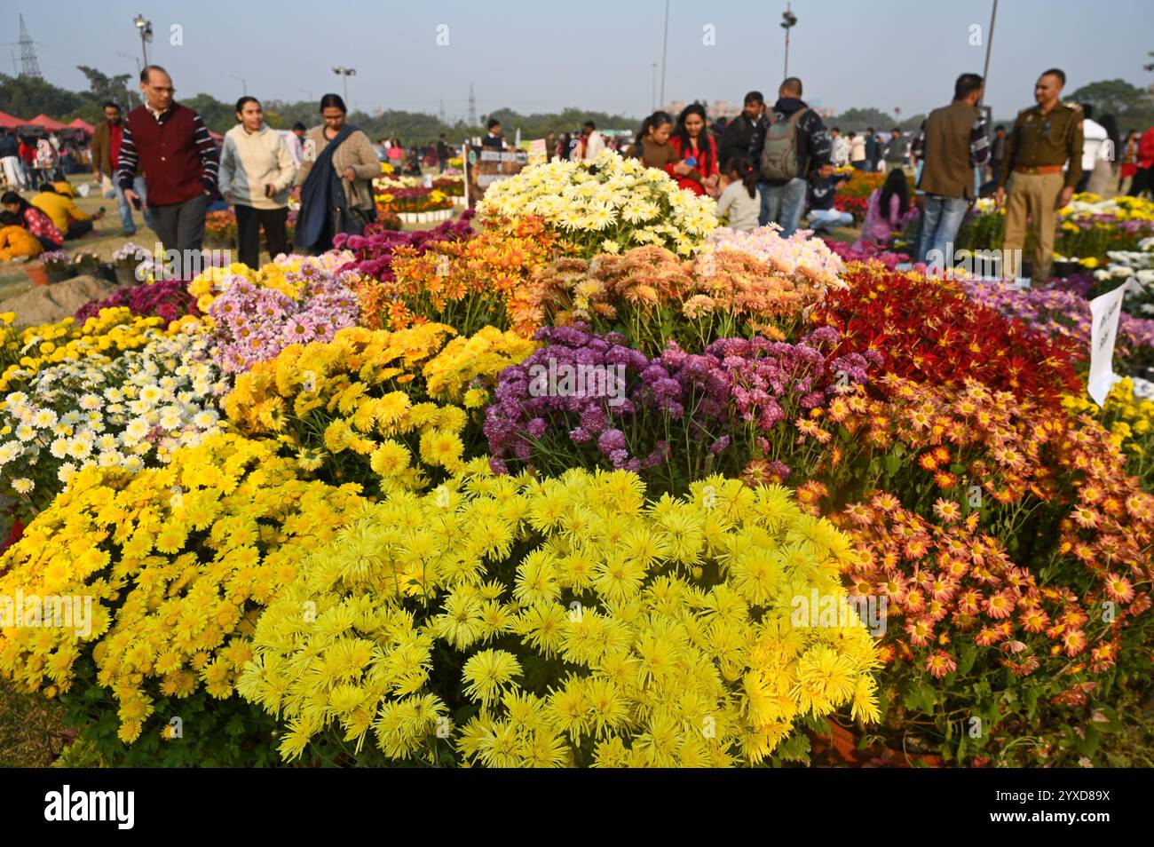 NOIDA, INDIA - DECEMBER 15: Visitors seen on the second day of the ...