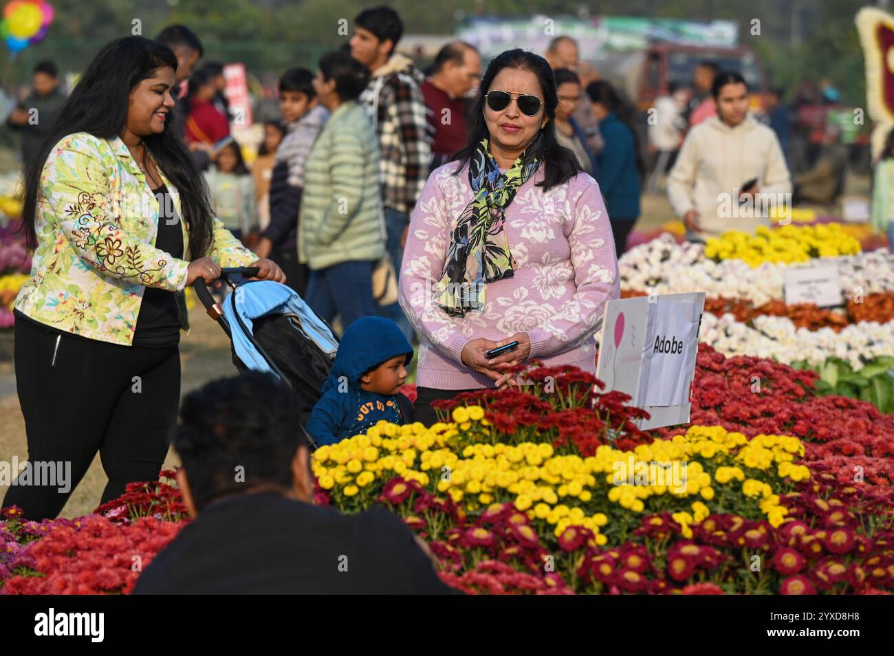 NOIDA, INDIA - DECEMBER 15: Visitors seen on the second day of the ...