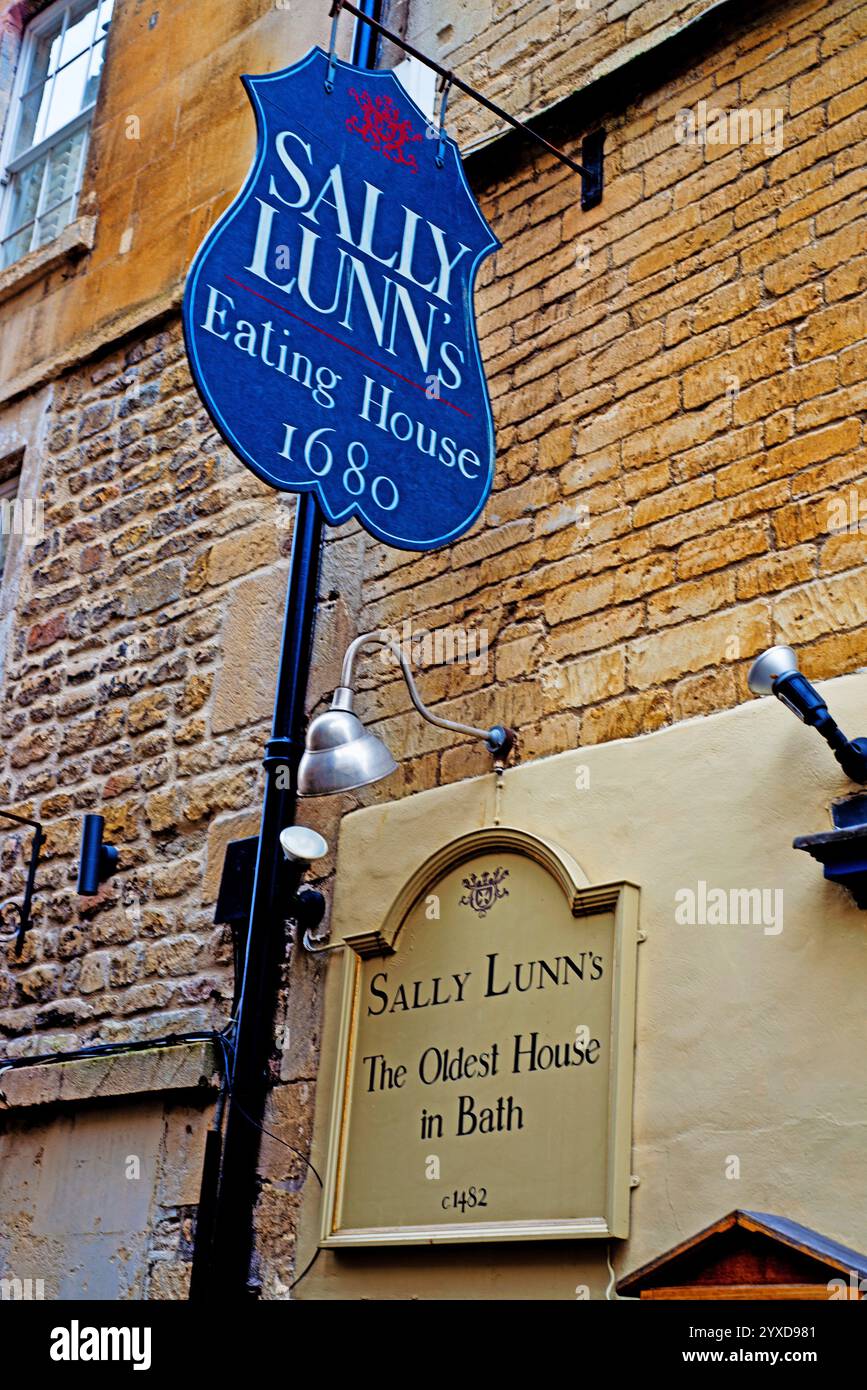 Sally Lunns, Oldest house in Bath, Somerset, England Stock Photo - Alamy