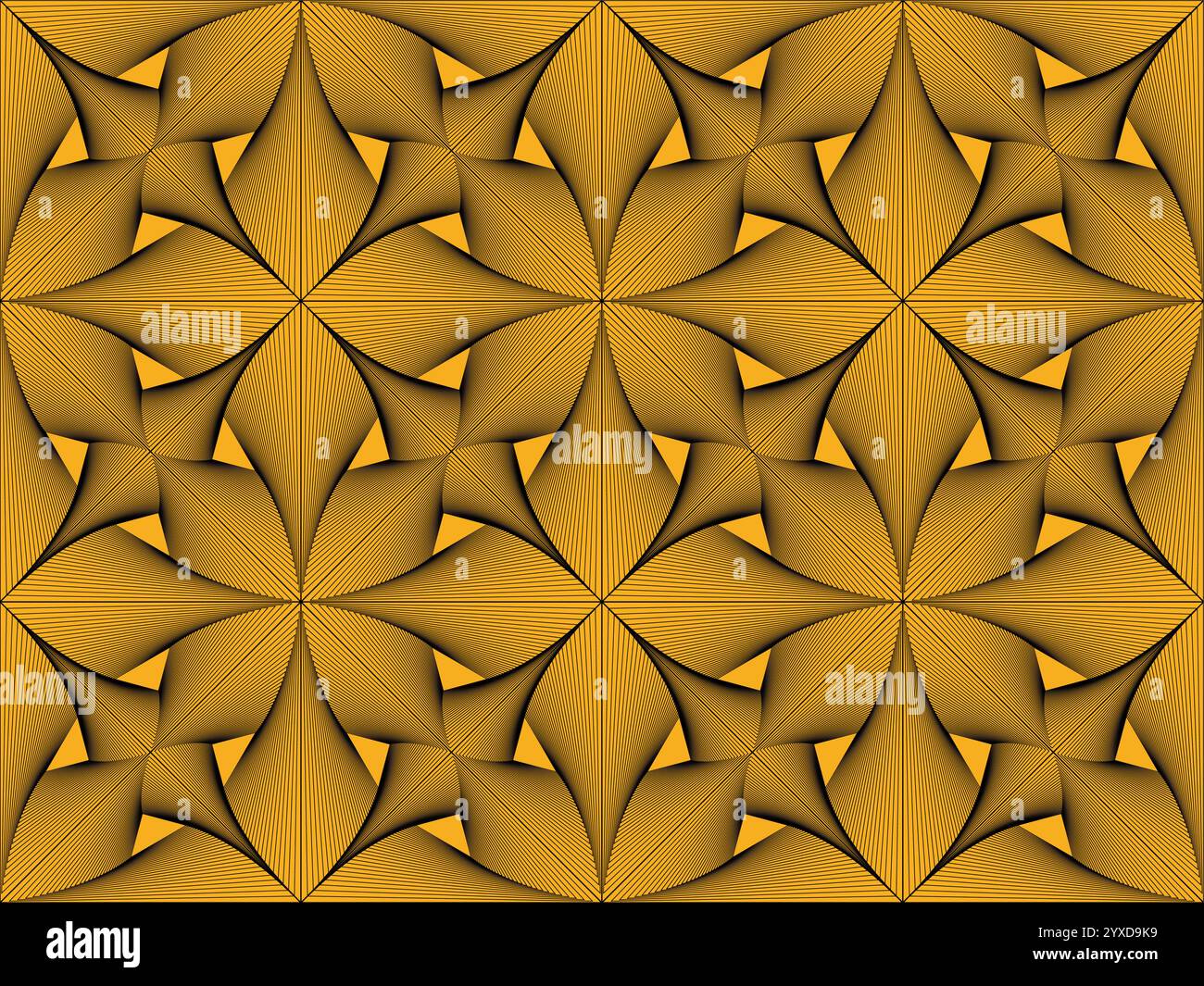 Black linear pattern for textile, paper or wallpaper. Abstract. Blended ...