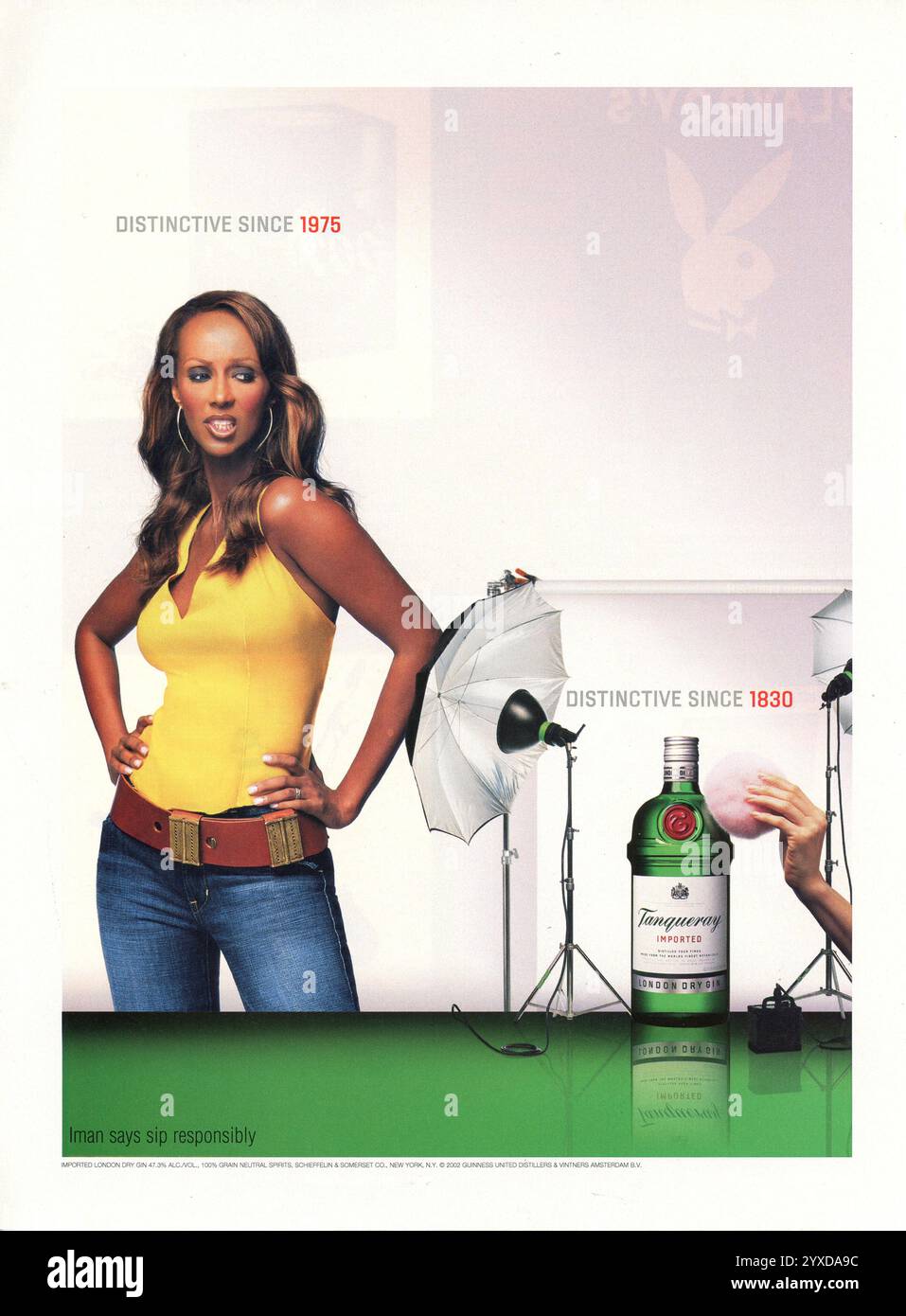 Vintage Playboy magazine December 2002 Issue advert, USA Stock Photo ...