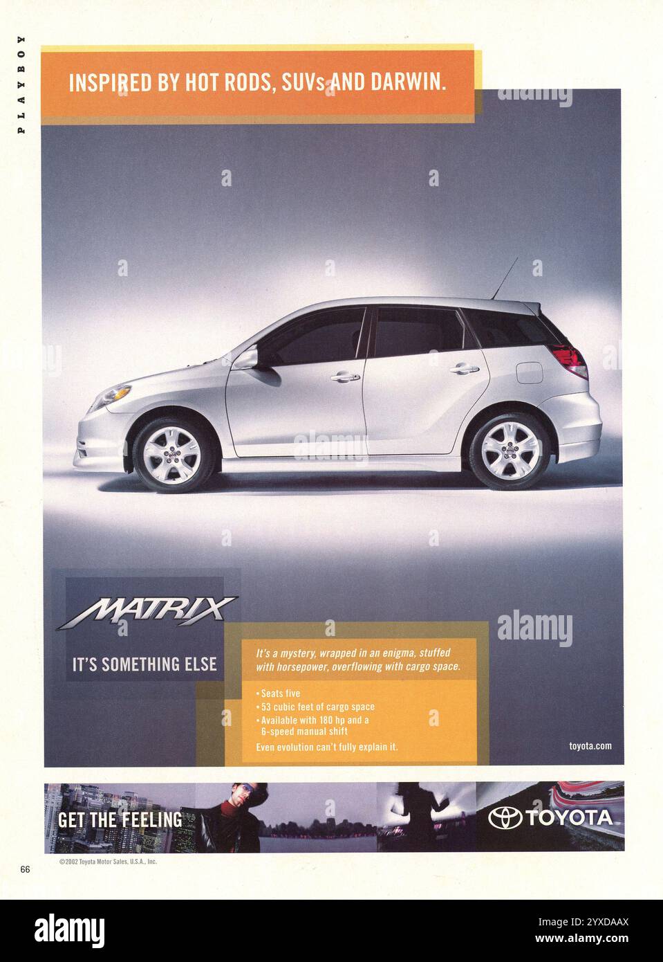 Vintage Playboy magazine December 2002 Issue advert, USA Stock Photo ...