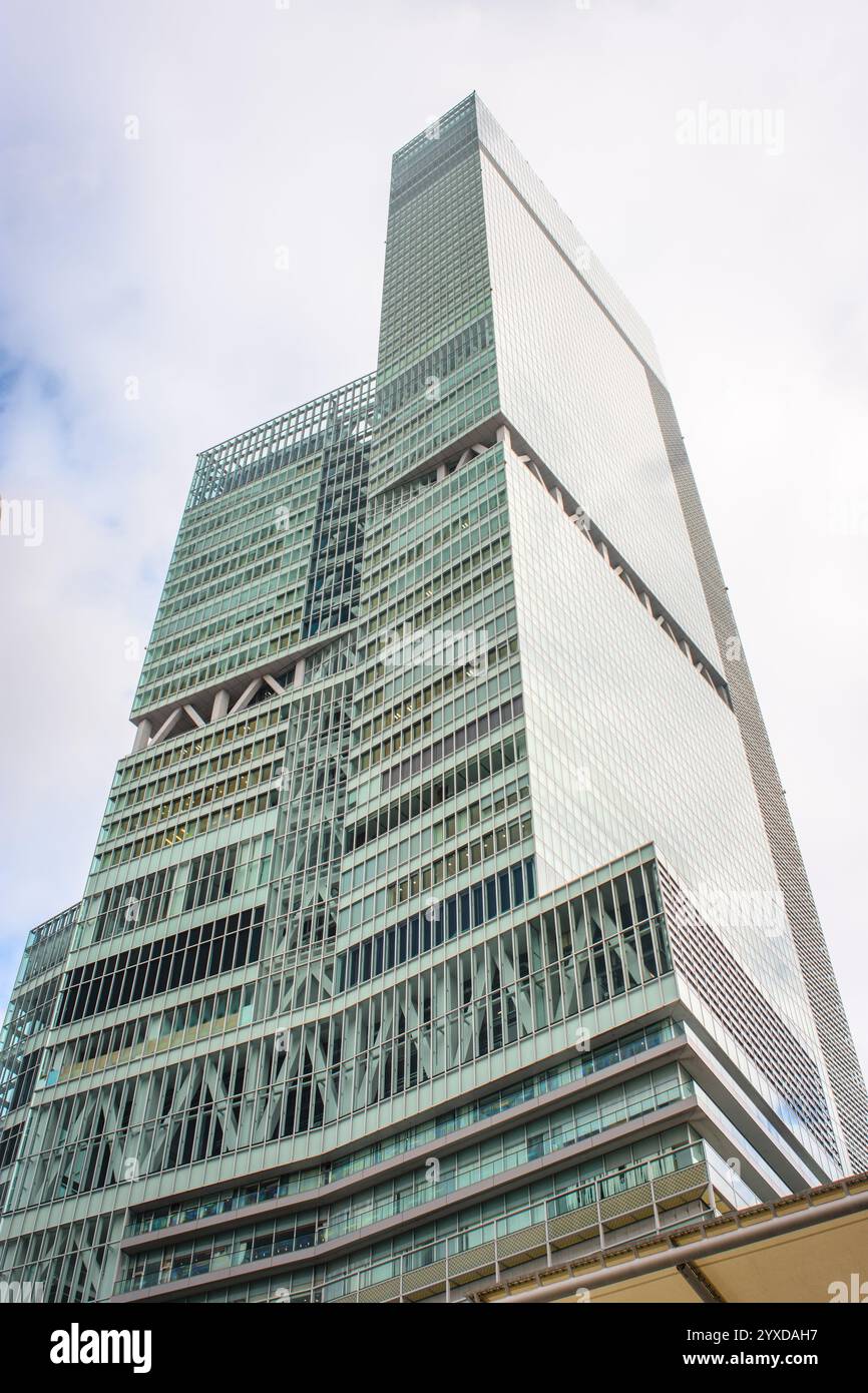 Abeno Harukas in the Tennoji Ward in Osaka, Japan the tallest ...