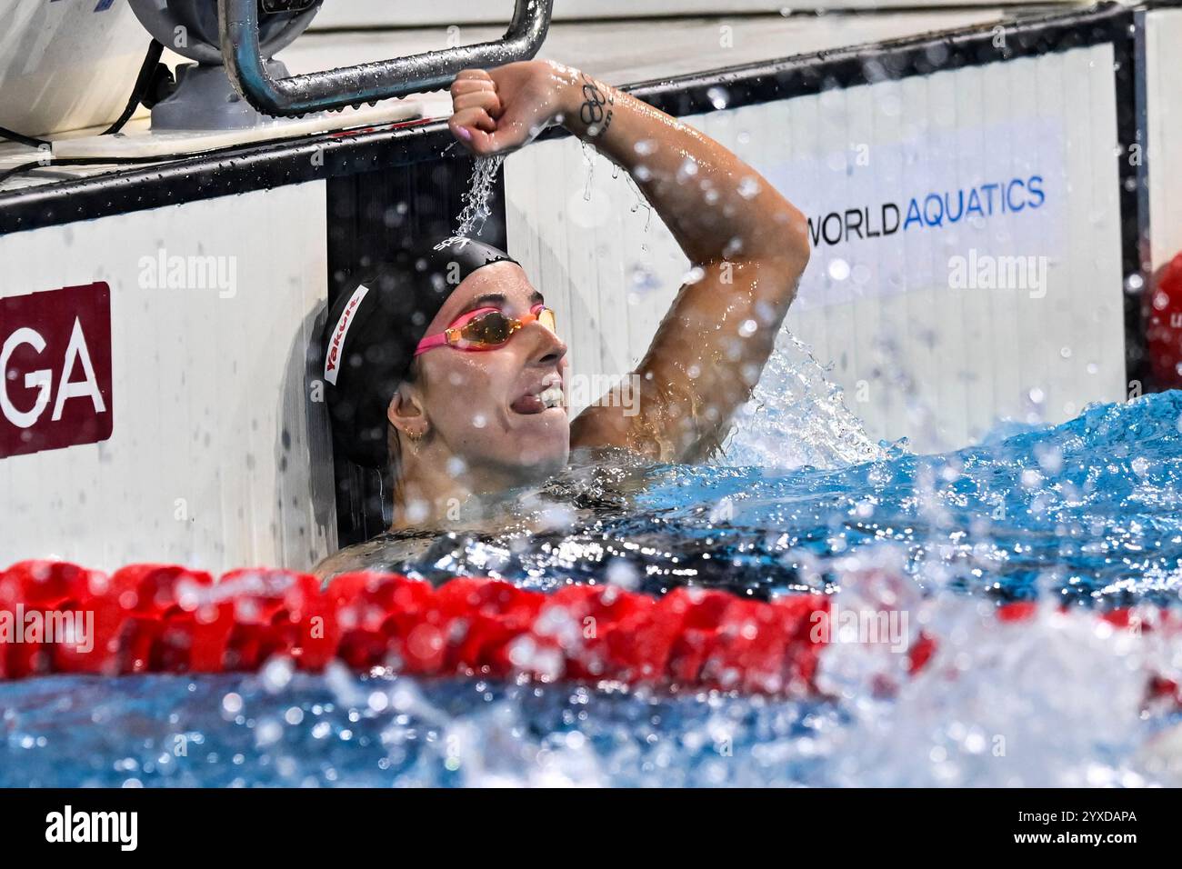 Budapest, Hungary. 15th Dec, 2024. Regan Smith of United States of ...