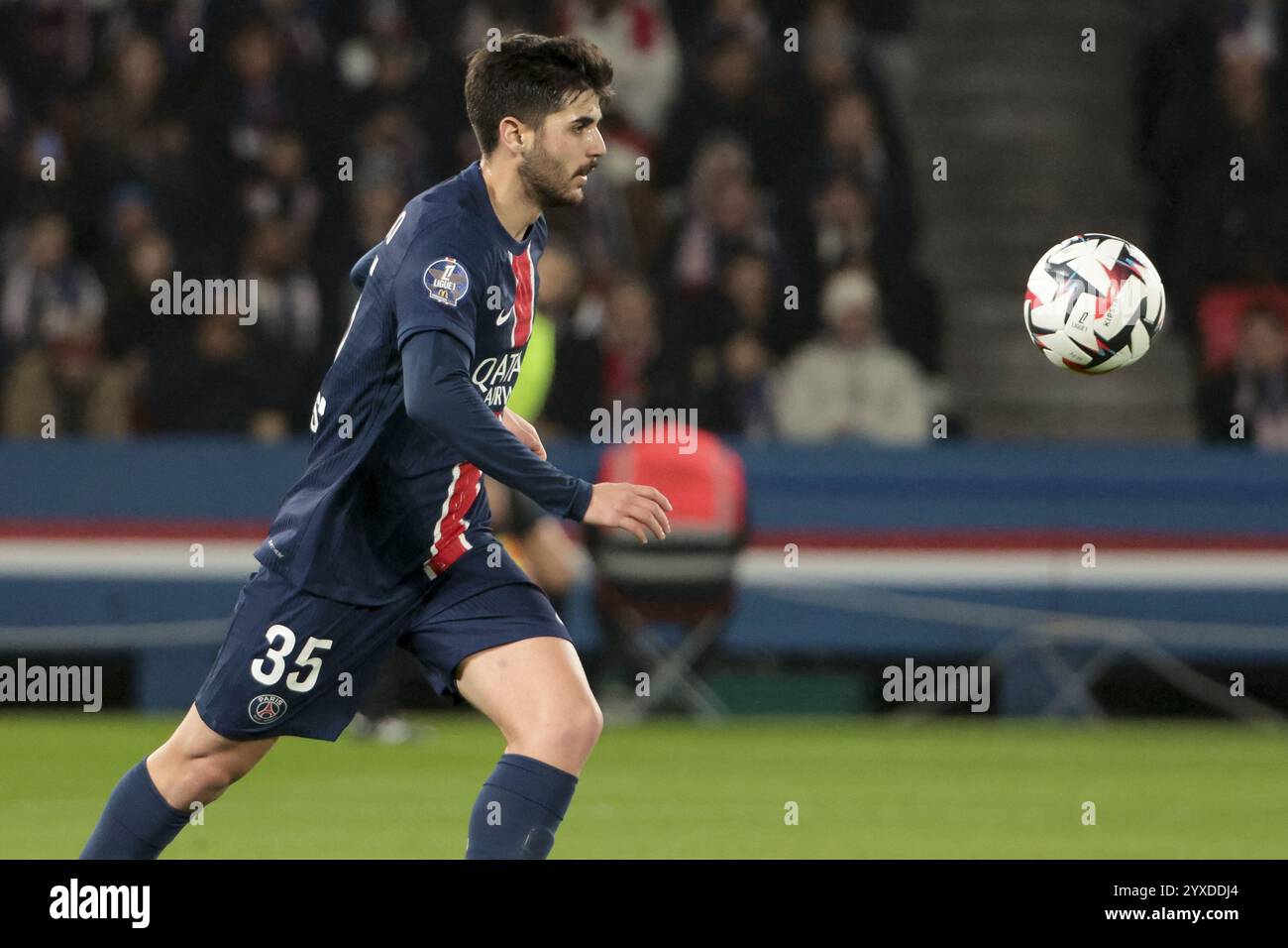 Lucas Beraldo of PSG during the French championship Ligue 1 football ...