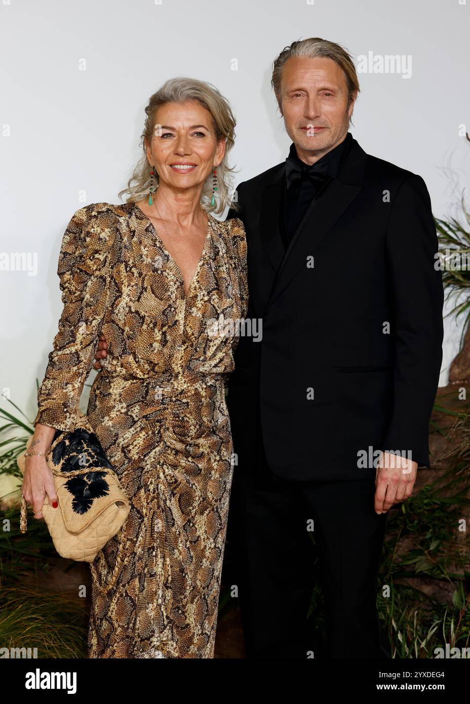 London, UK. 11th Dec, 2024. Hanne Jacobsen and Mads Mikkelsen attend ...