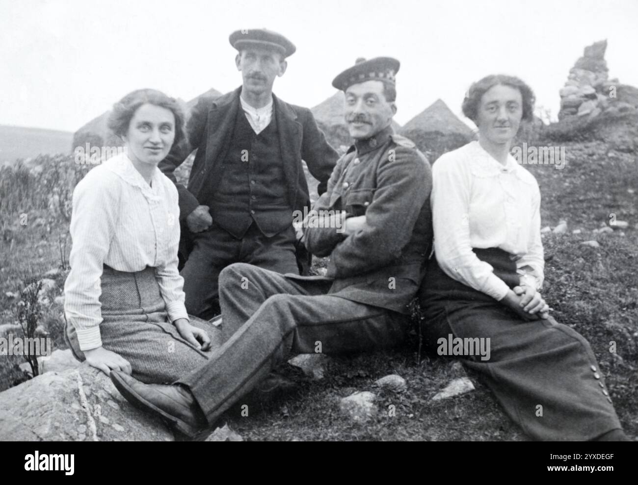 Scottish horse imperial yeomanry hi-res stock photography and images ...