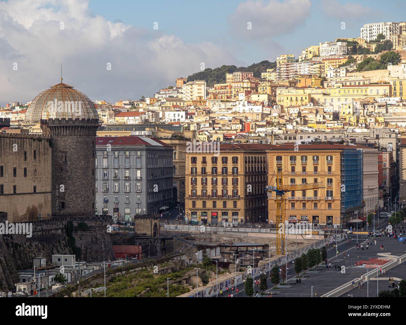 NAPLES, ITALY - Oct 13, 2024: Naples, the historic city known for its ...