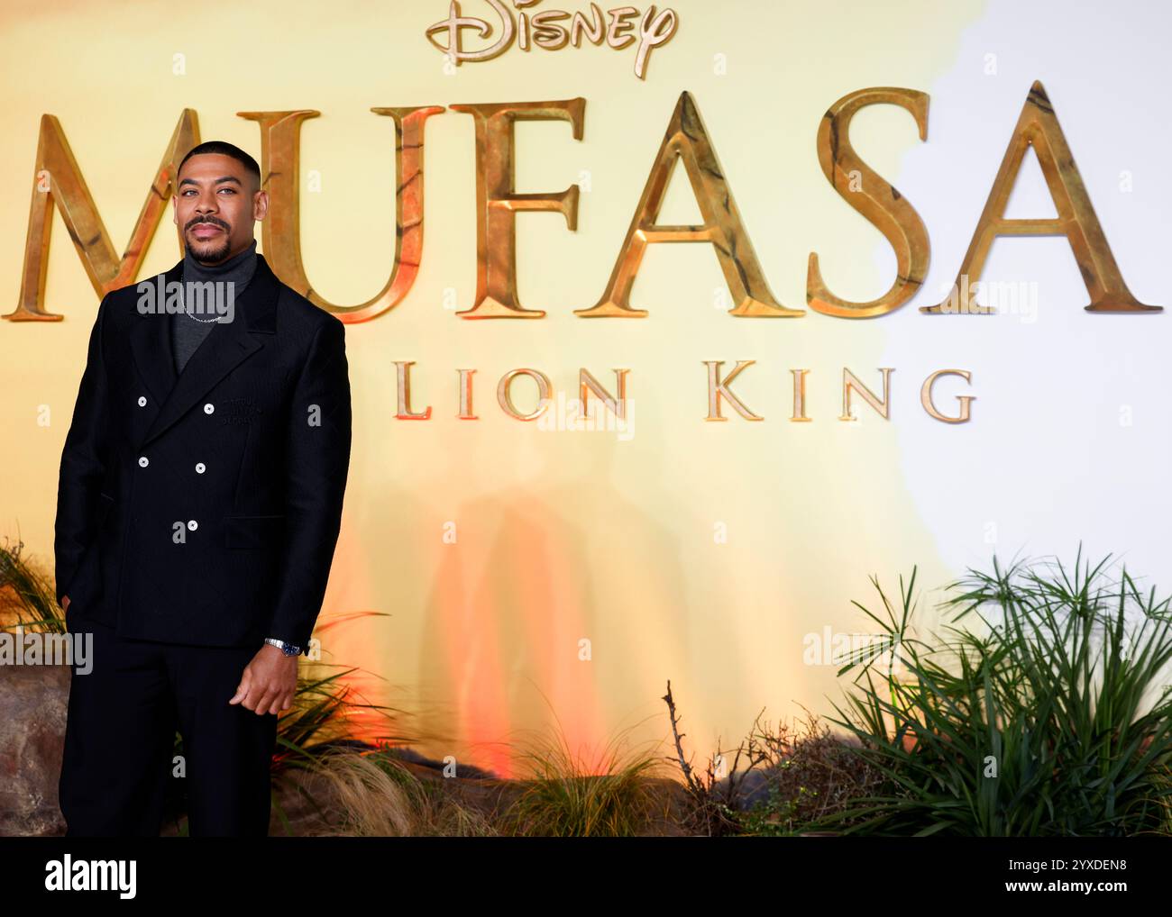 London, UK. 11th Dec, 2024. Aaron Pierre attends the Mufasa, The Lion ...