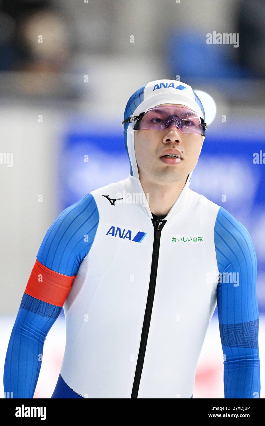Aomori, Japan. Credit: MATSUO. 14th Dec, 2024. Seitaro Ichinohe Speed Skating : The 92nd All ...