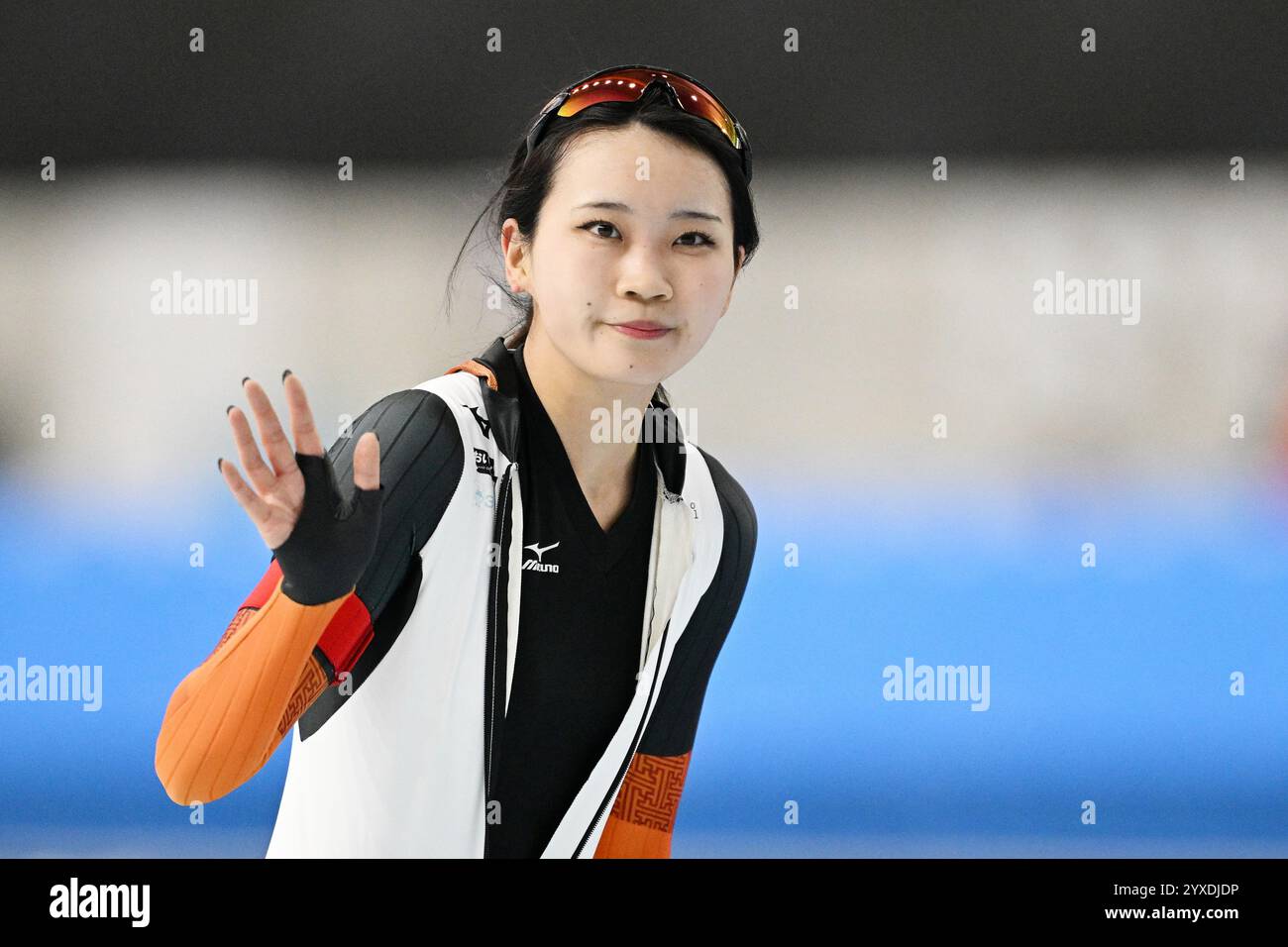 Aomori, Japan. Credit: MATSUO. 14th Dec, 2024. Kurumi Inagawa Speed ...