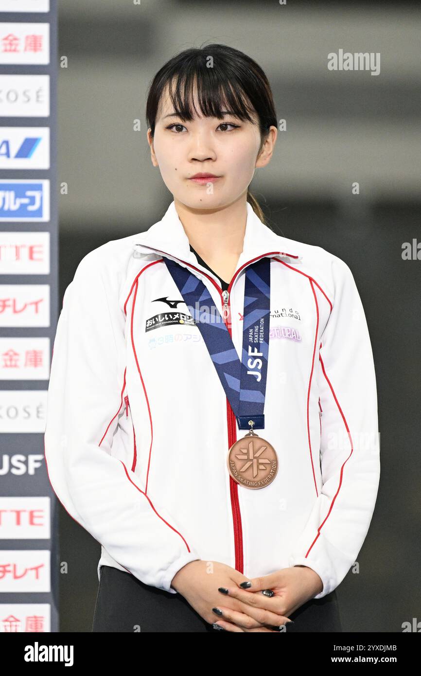 Aomori, Japan. Credit: MATSUO. 14th Dec, 2024. Kurumi Inagawa Speed ...